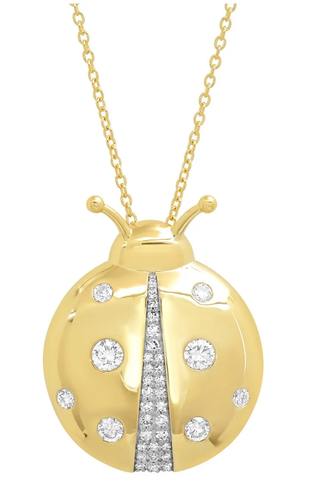 Diamond Mama Ladybug Necklace – Jo Latham