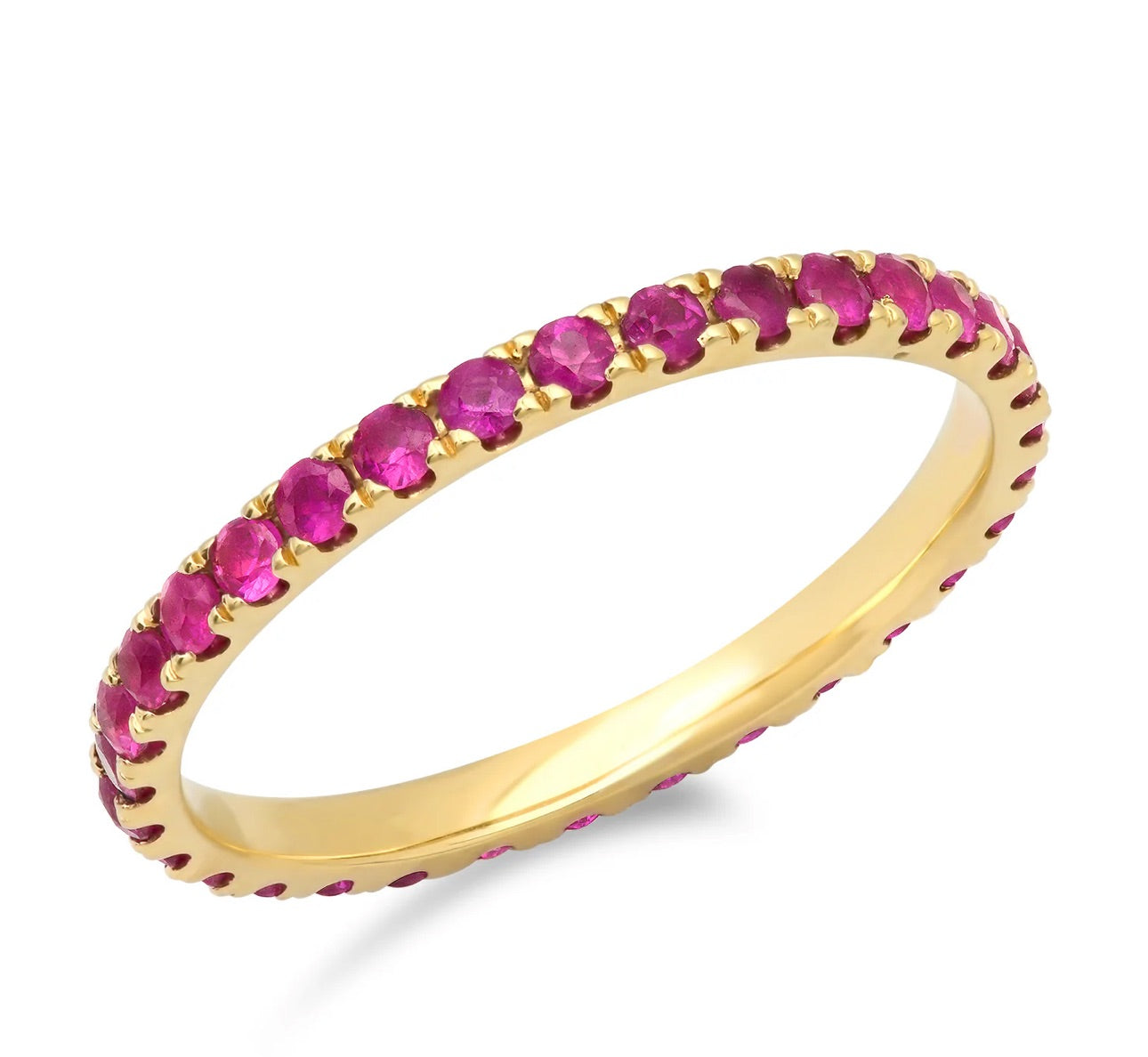 Standard Ruby Eternity Band – Jo Latham