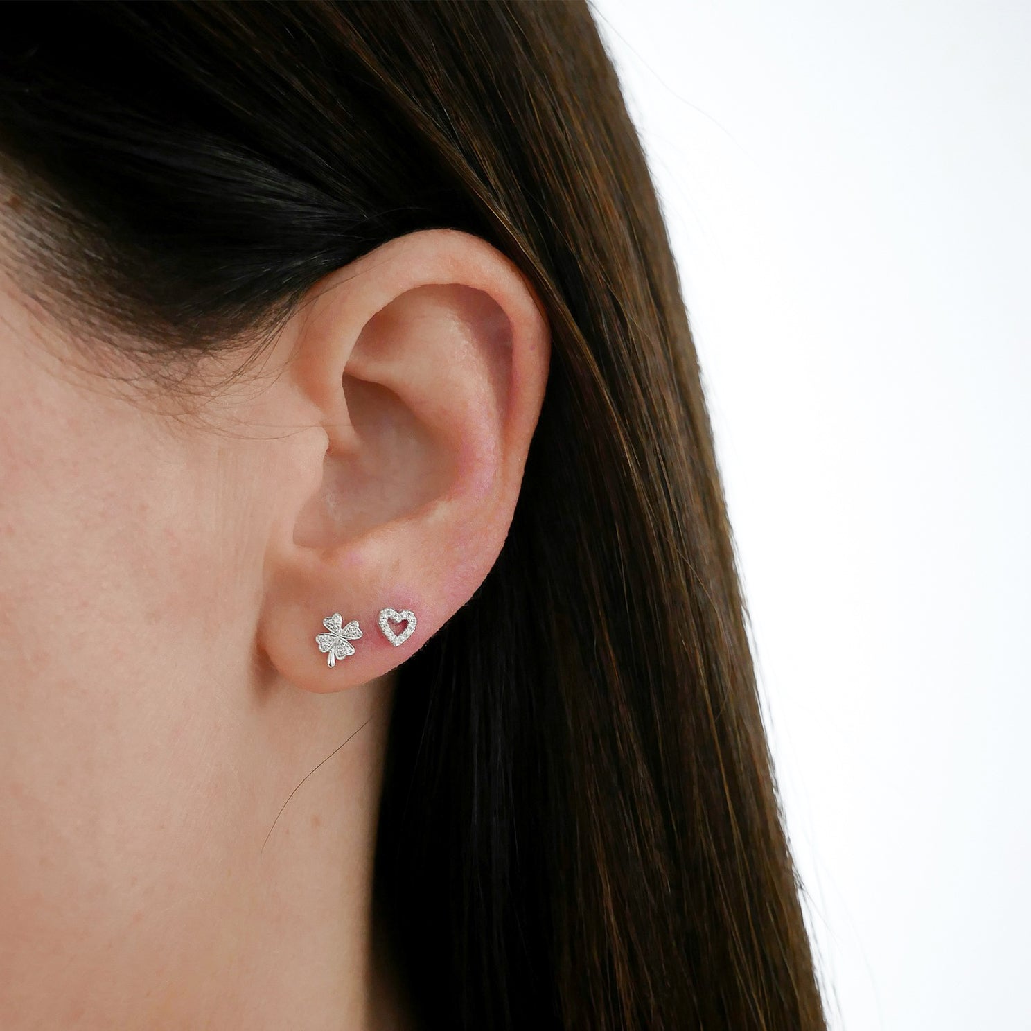 EF Collection Mini Clover Stud Earring - Single – Jo Latham